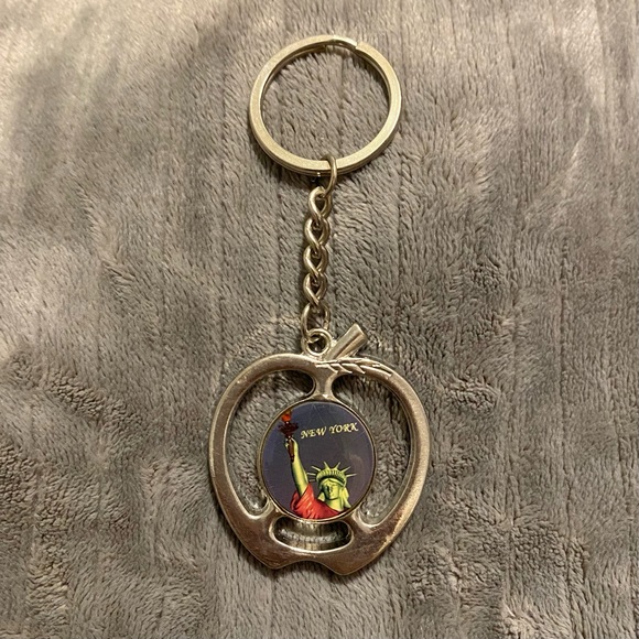 Accessories | New York Apple Keychain | Poshmark